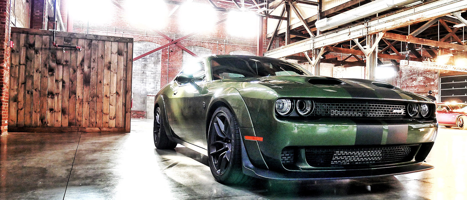 Dodge Challenger Hellcat Green