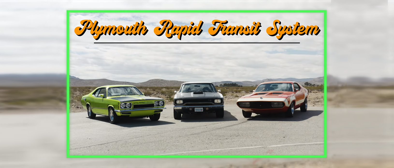 The Rapid Transit System Caravan: Part 1 | DodgeGarage