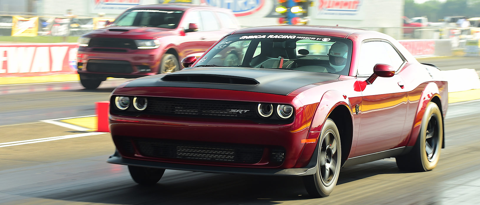 Dodge Muscle Scorches the Drag Strip at 2019 NMCA Season Final | DodgeGarage