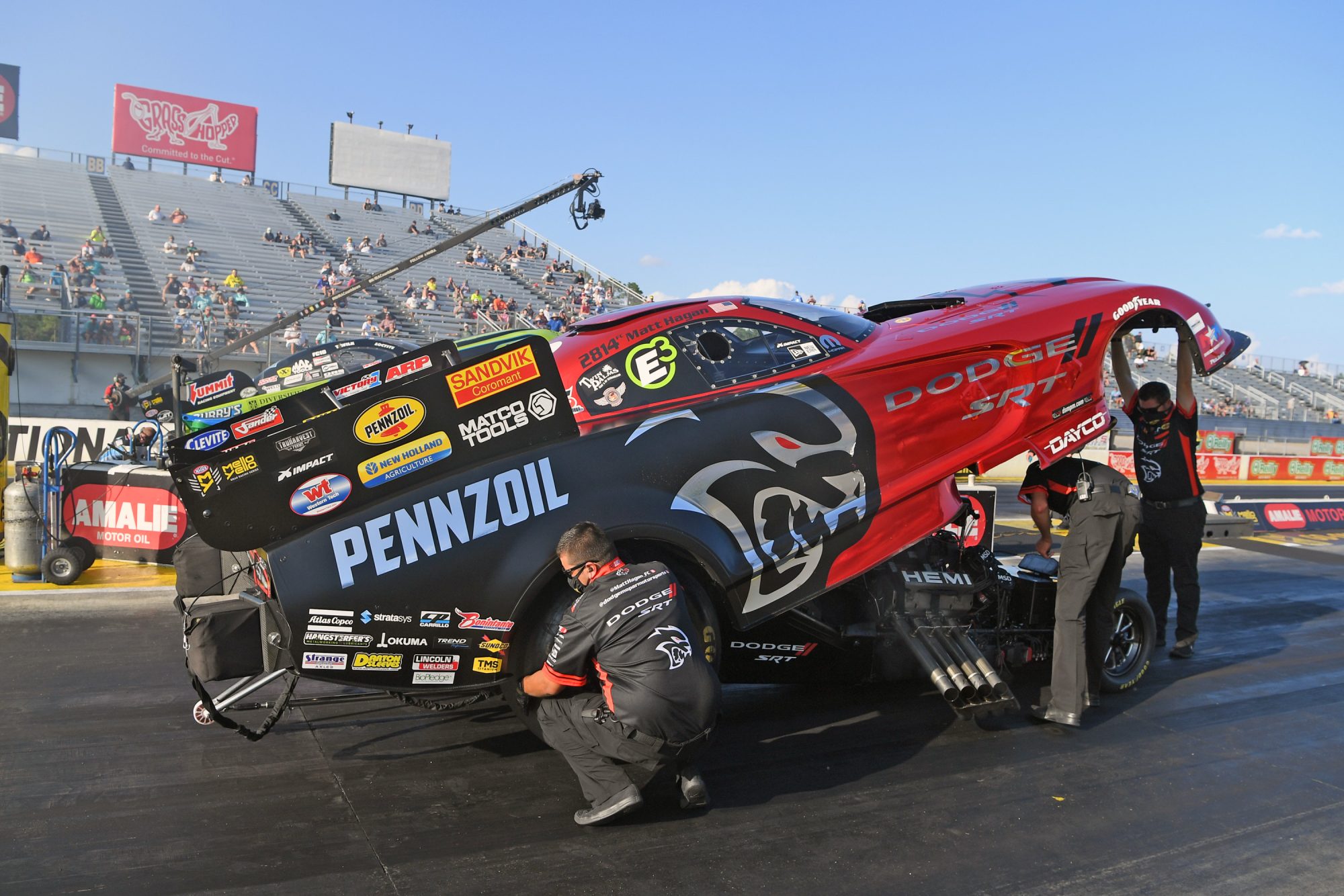 Three-Second Run Earns Hagan’s Dodge Charger SRT Hellcat Redeye No. 1 ...