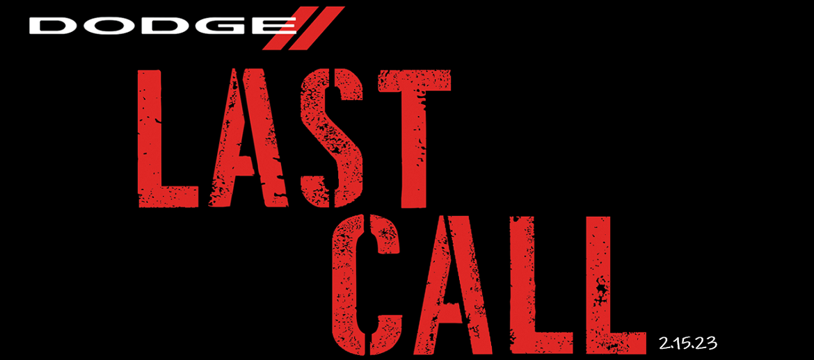 ‘Last Call’ Countdown: New Teaser Series Fuels Final Dodge ‘Last Call ...
