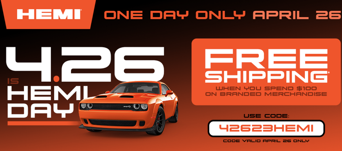 Celebrate HEMI ® Day in Style! | DodgeGarage