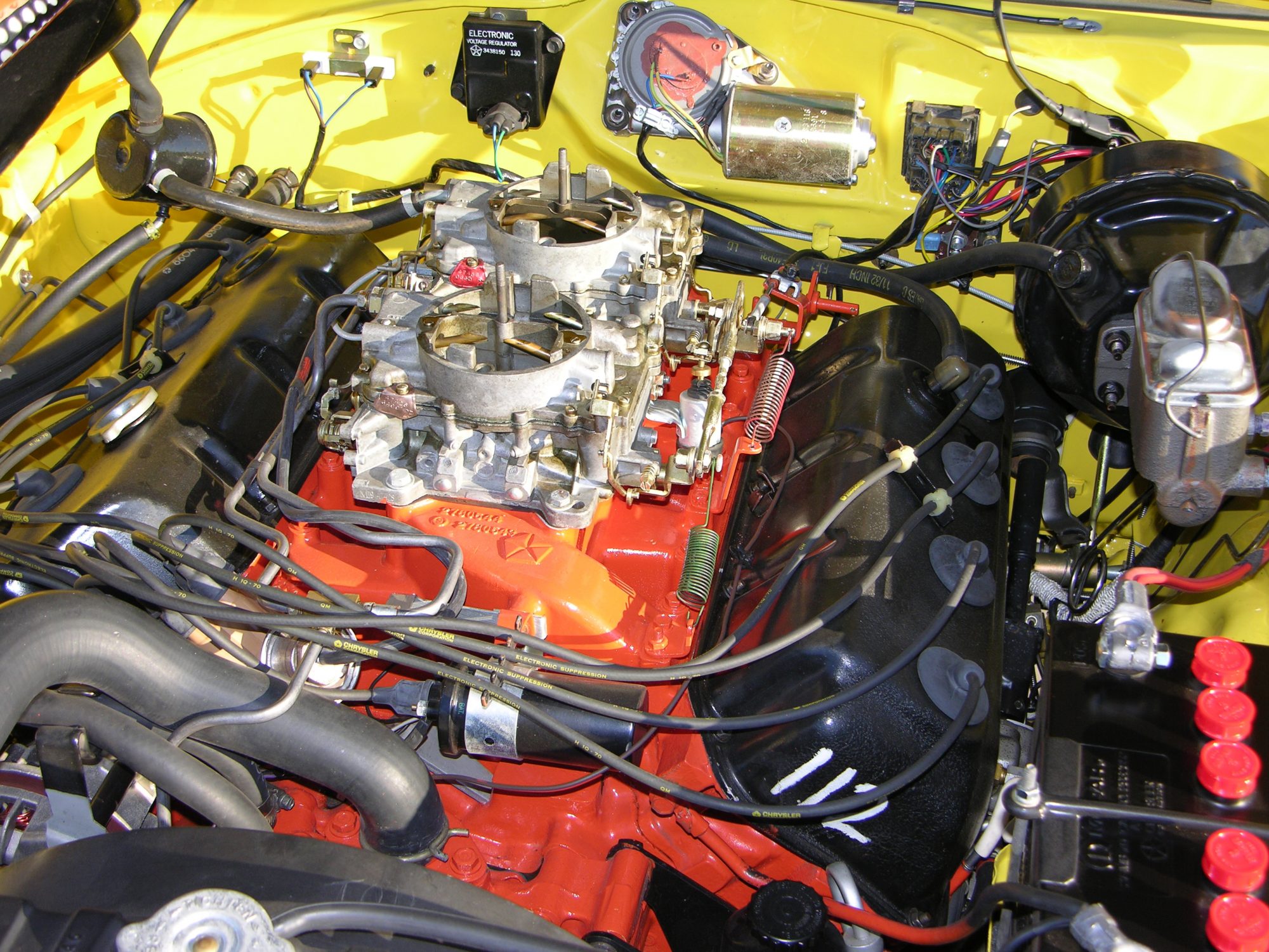 1970 Dodge Charger Engine