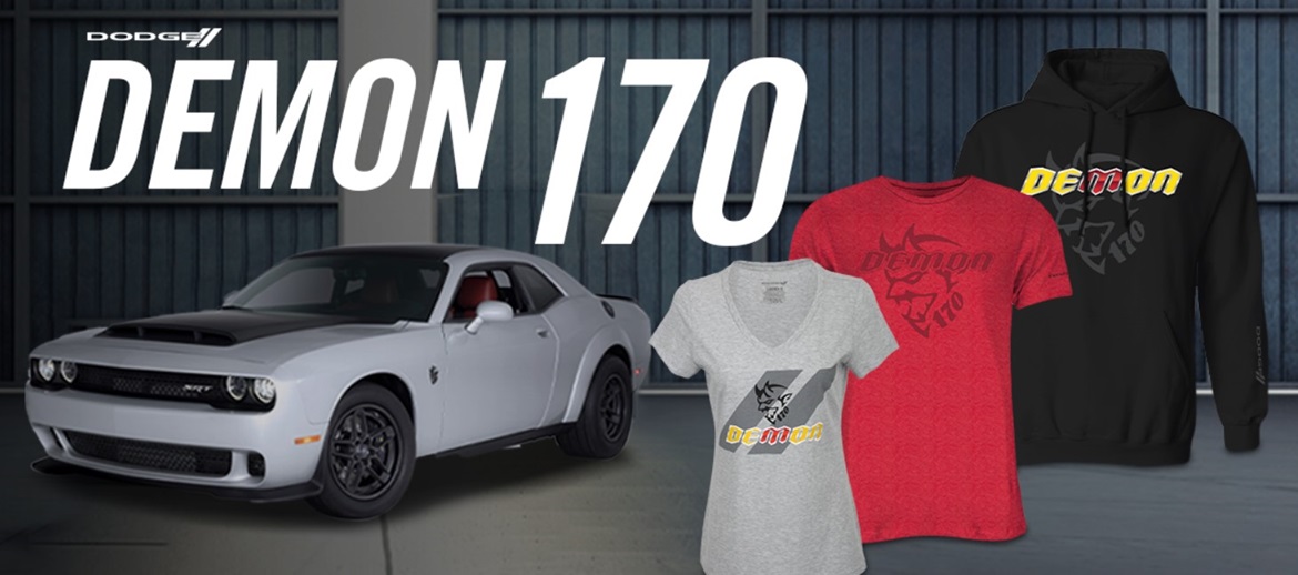 SRT ® Demon 170 Merch is Here! | DodgeGarage