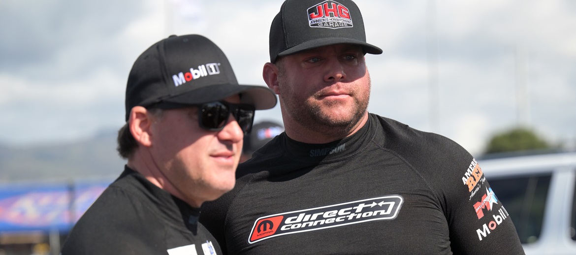 Top Qualifier Hagan Advances Dodge//SRT® Hellcat to Winternationals Funny Car Final Before Rain ...
