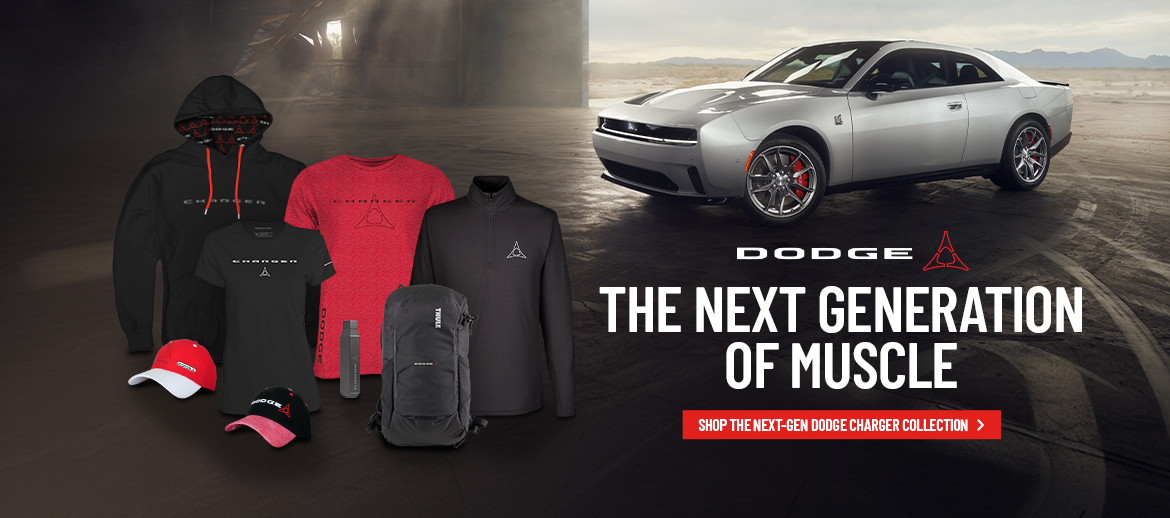 Next-Gen Charger Merchandise is Here! | DodgeGarage