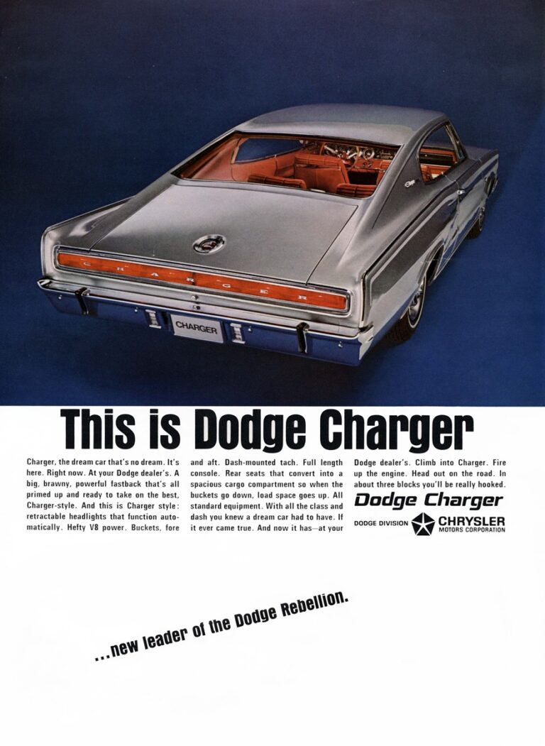 60 Years of the Dodge Charger – GEN I: 1966-67 | DodgeGarage
